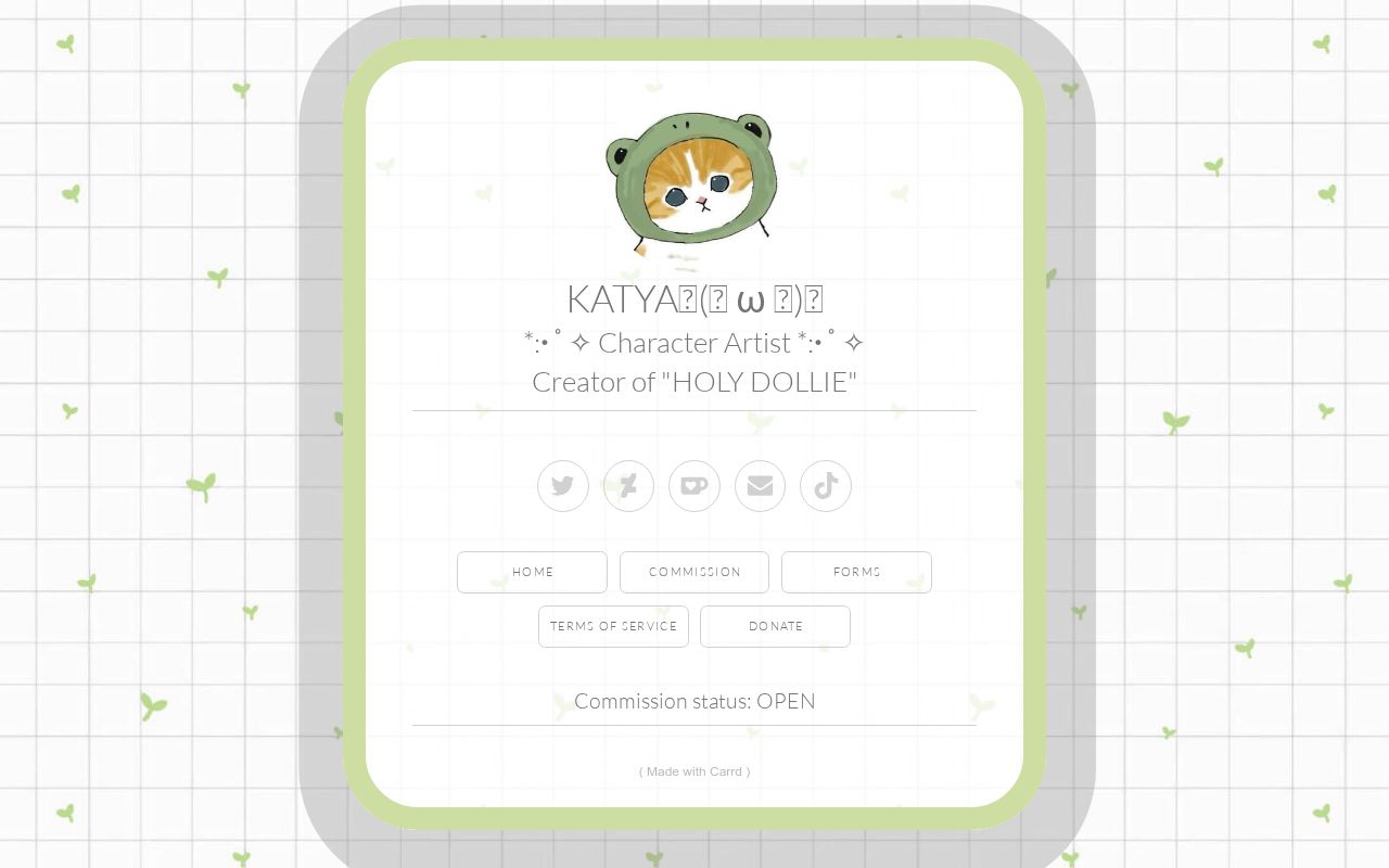 Commission KATYAଲ(ⓛ ω ⓛ)ଲ